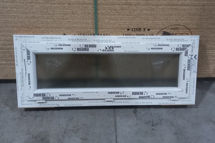 Néo Thermia Blanc 1190x450 mm, Menuiserie PVC